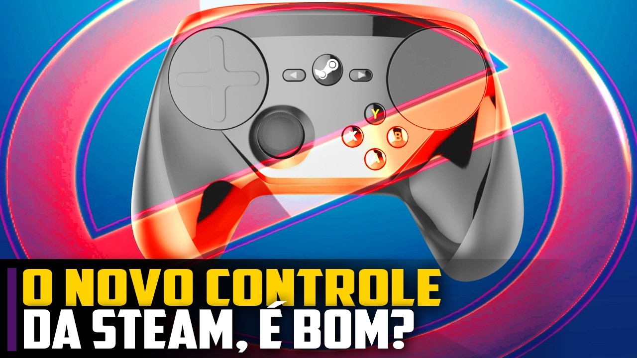 NOVO controle da STEAM - YouTube