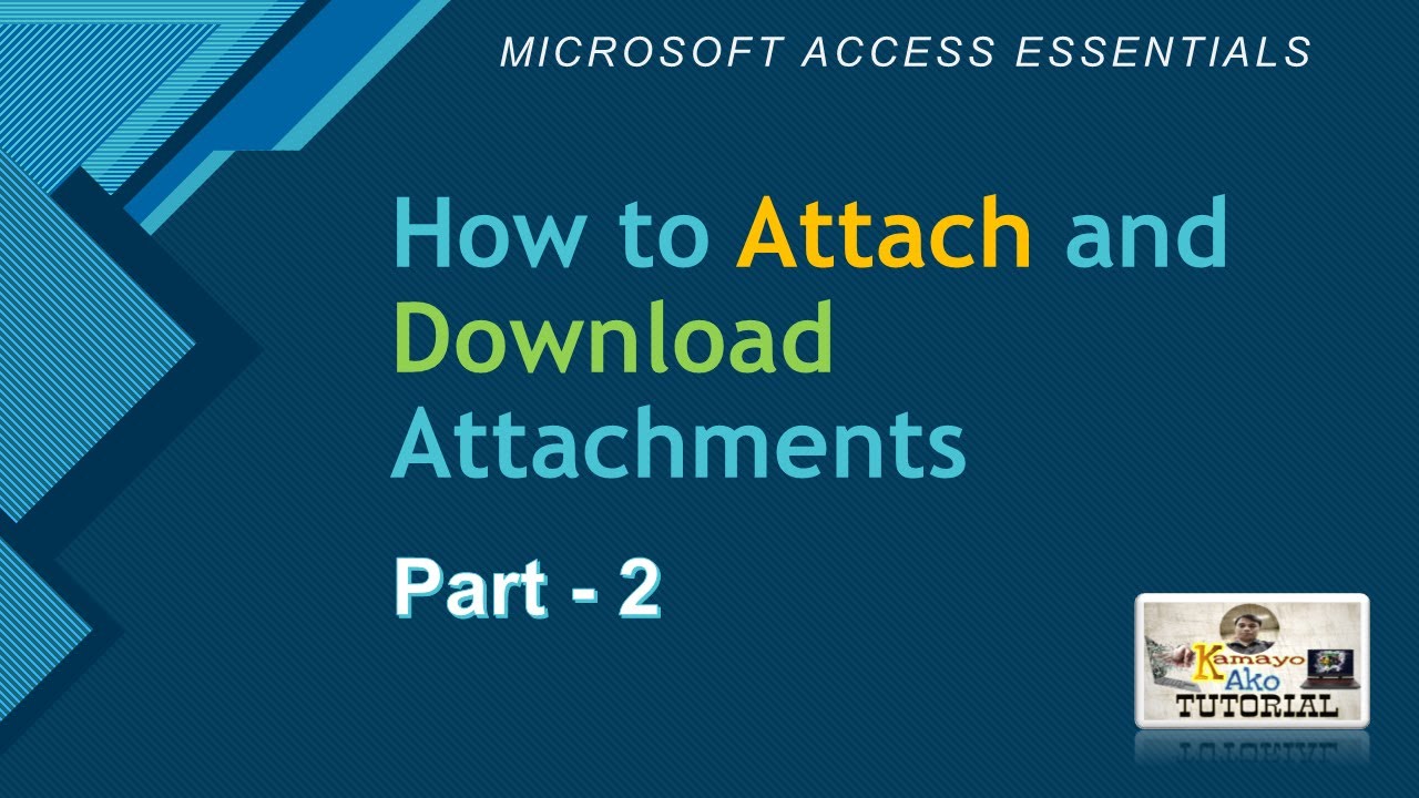 Ms Access: Creating buttons that can manage and download attachments ...
