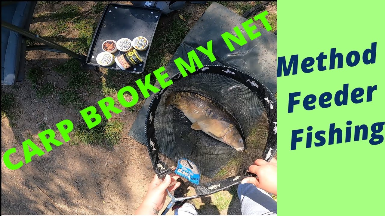 Fish Broke My Landing NET Rycroft Fishery Method Feeder Fishing - YouTube