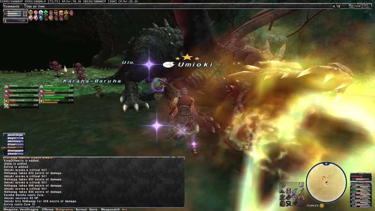 FFXI MNK Solo - Hidhaegg(Unity 135) - YouTube