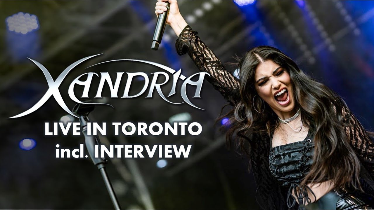 XANDRIA Live in Toronto + Interview! - YouTube