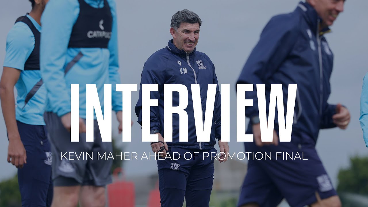 Interview: Head Coach previews the Promotion Final - YouTube