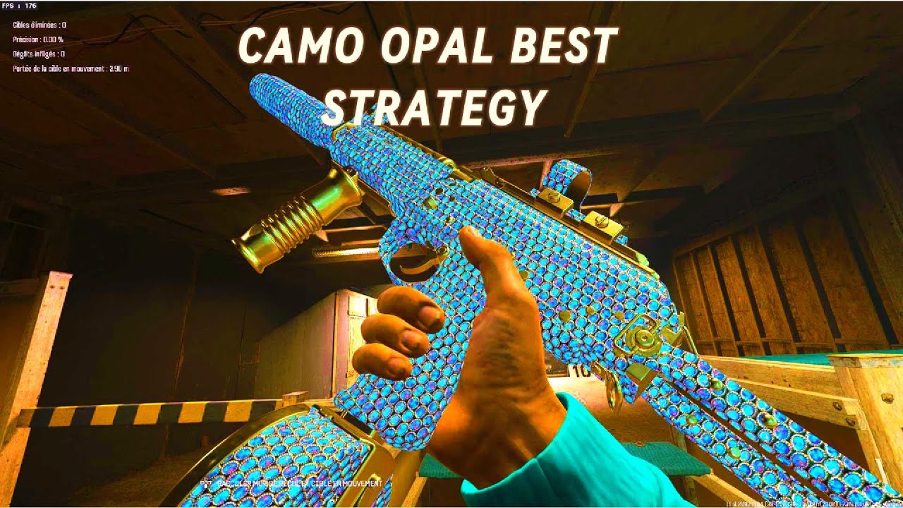 La meilleure stratégie pour le camouflage OPAL BO6 Zombies - YouTube