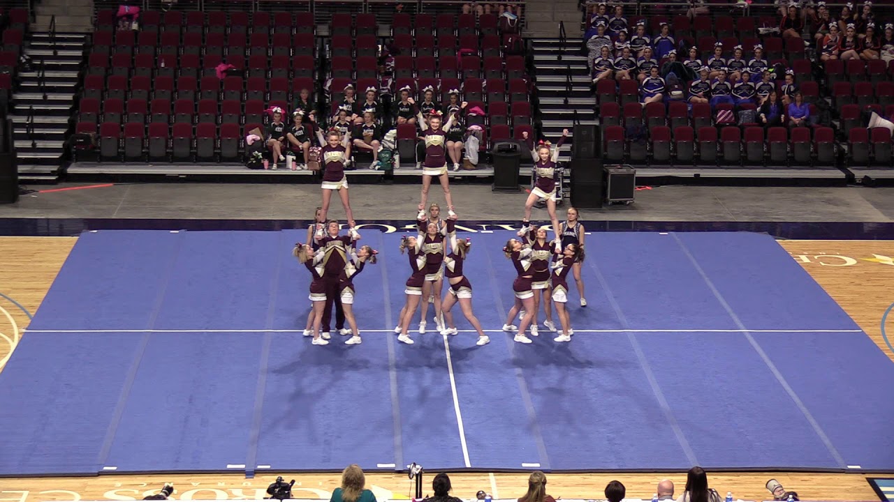 2018 Regional Cheerleading Championships Caribou Vikings - YouTube