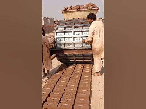 automatic bricks making machine || 80000 per day making capacity ...