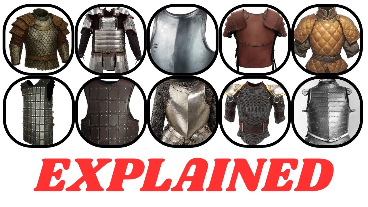 Every Type of Armor Explained in 3 Minutes - YouTube