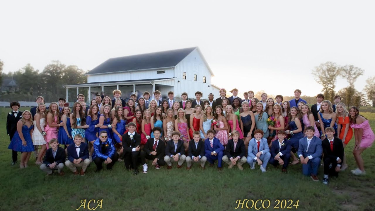 ACA HOCO Dance 2024 8th and 7th Grade at the Venue at 7 Oaks Farm - YouTube