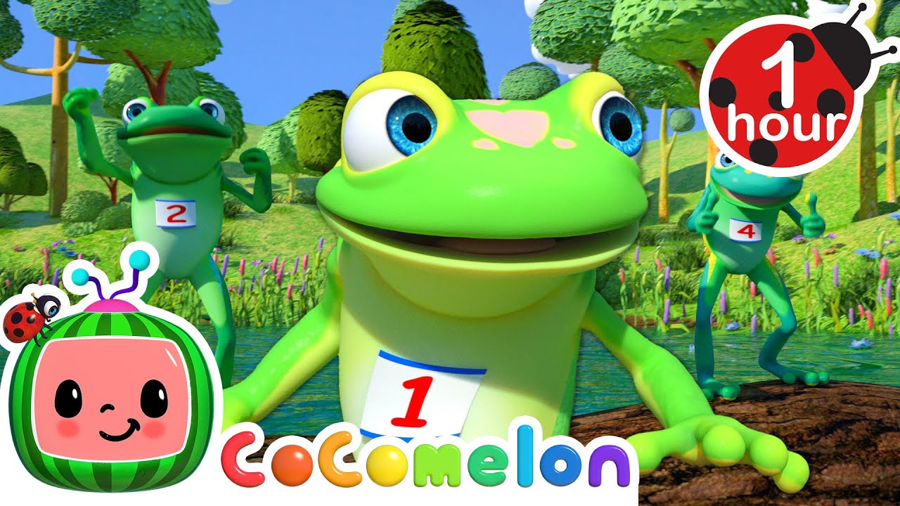 Five Speckled Frogs Go Diving 🌊 | Cocomelon | Science and Nature ...