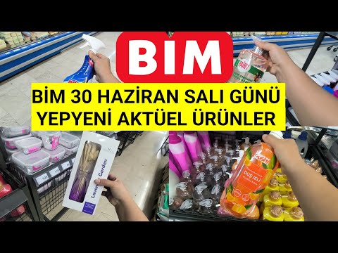 BİM 30 HAZİRAN SALI GÜNÜ 2026 BİM BU HAFTA YEPYENİ AKTÜEL ÜRÜNLER BİM BU SALI EFSANE AKTÜEL 