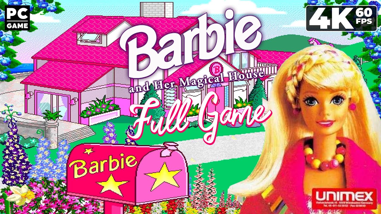Barbie™ and her Magical House (PC 1994) - Full Game 4K60 Walkthrough ...