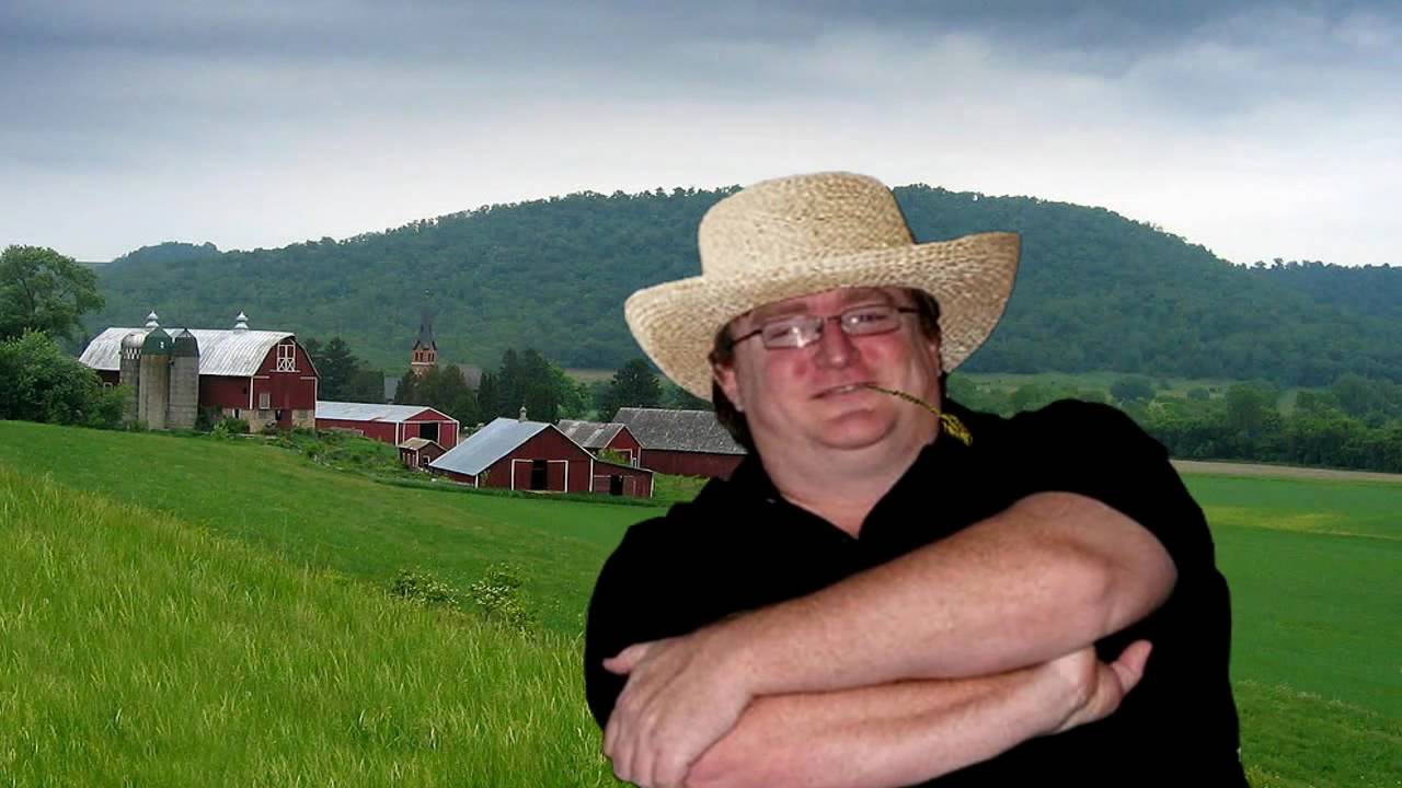 Old Gabe Newell Had A Farm - YouTube