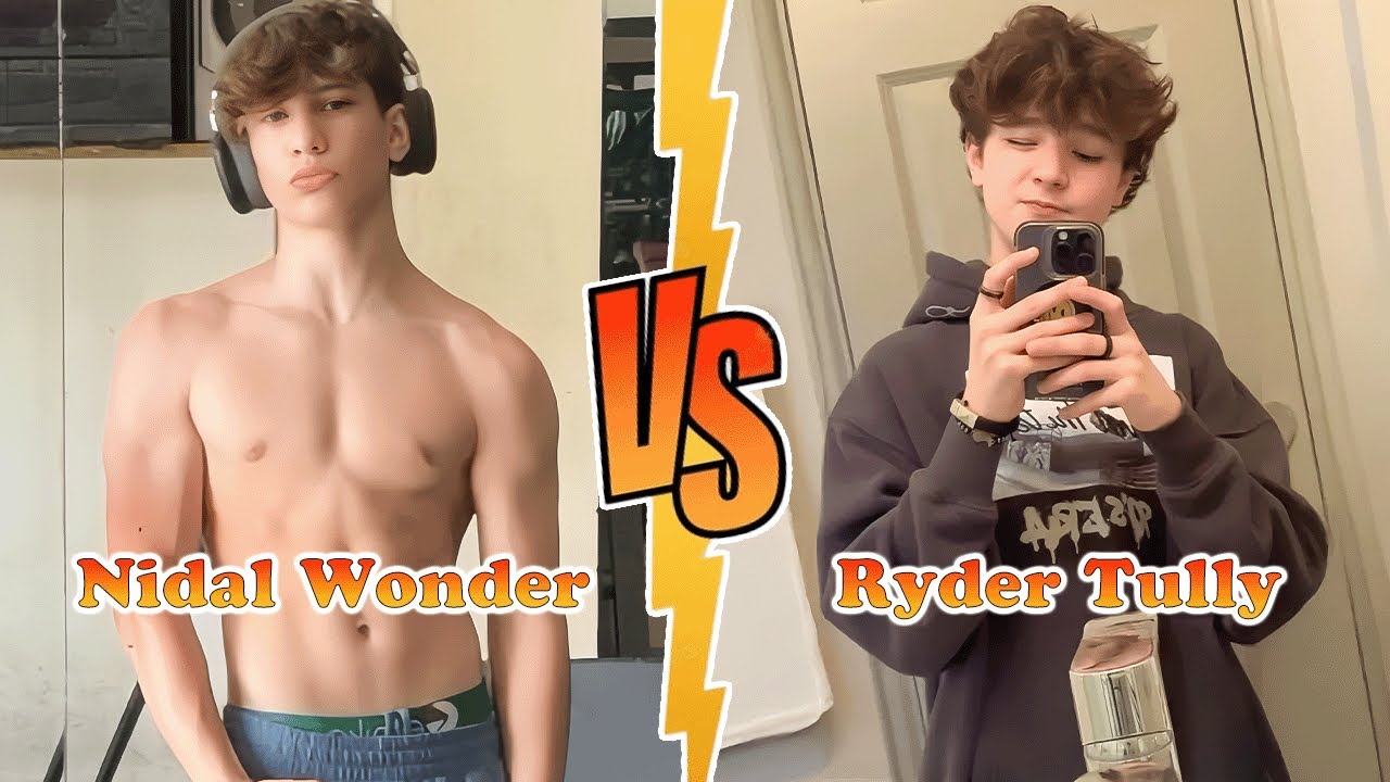 Nidal Wonder VS Ryder Tully Transformation 👑 New Stars From Baby To ...