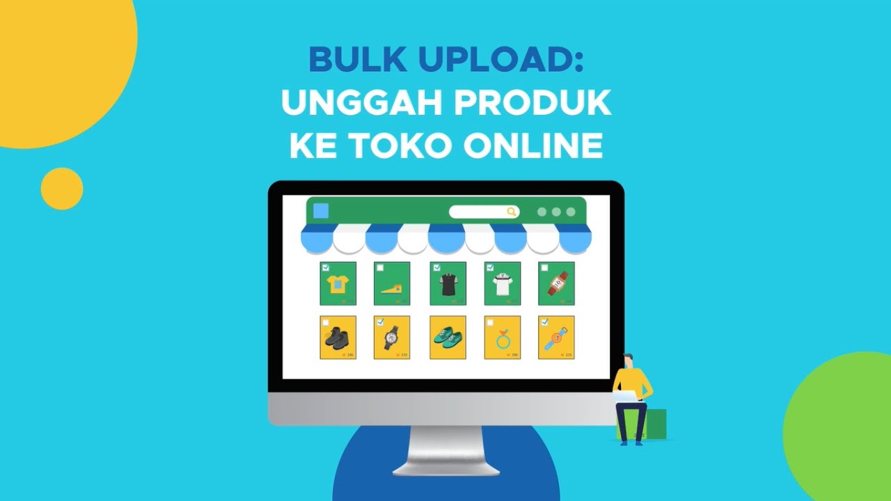 Bulk Upload: Unggah Produk ke Toko Online | SIRCLO Store - YouTube