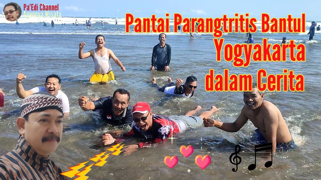 Pantai Parangtritis Bantul Yogyakarta Dalam Cerita ~ Pa'Edi Channel ...