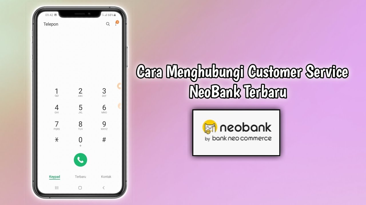 Cara Menghubungi Customer Service NeoBank - YouTube