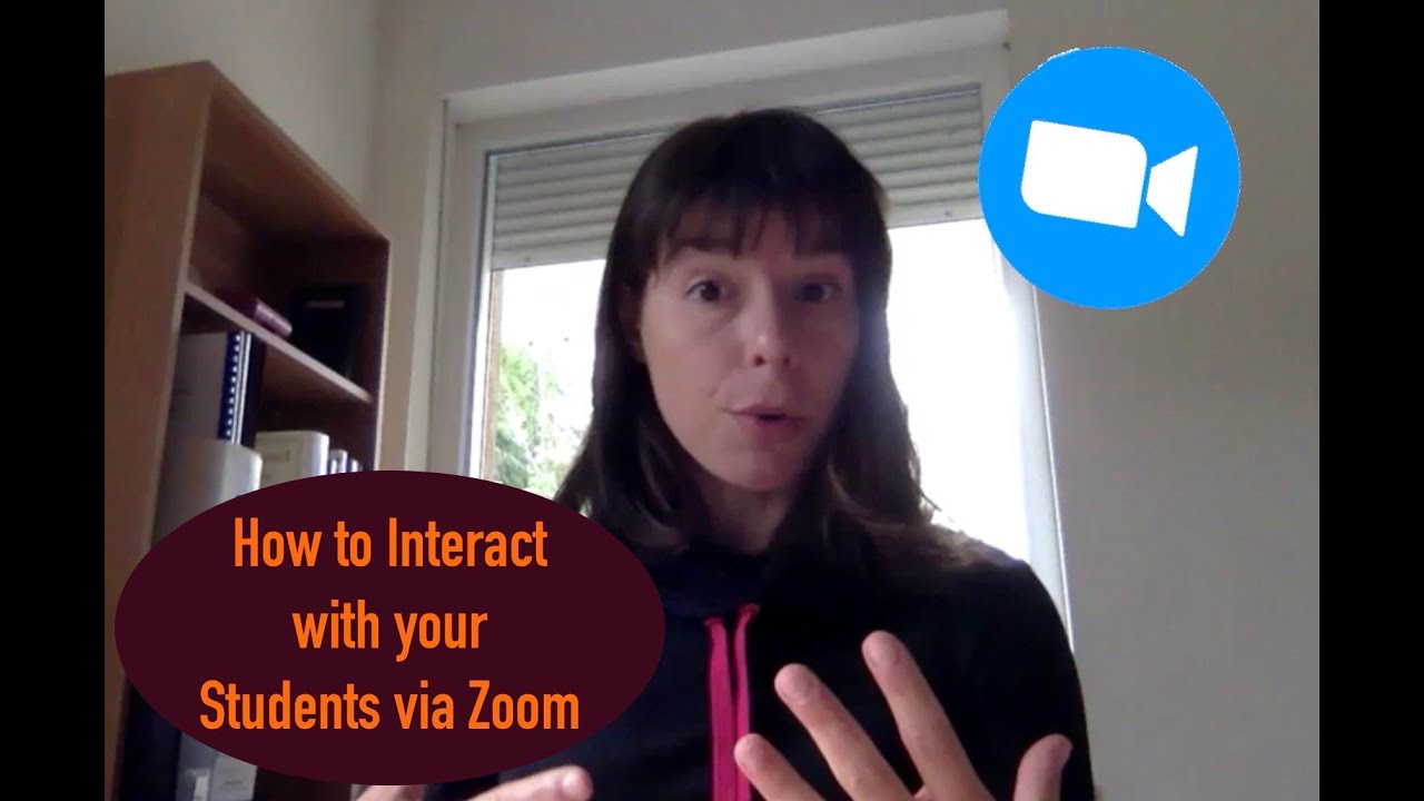 How To Interact with Your Students via Zoom - the Basics - YouTube