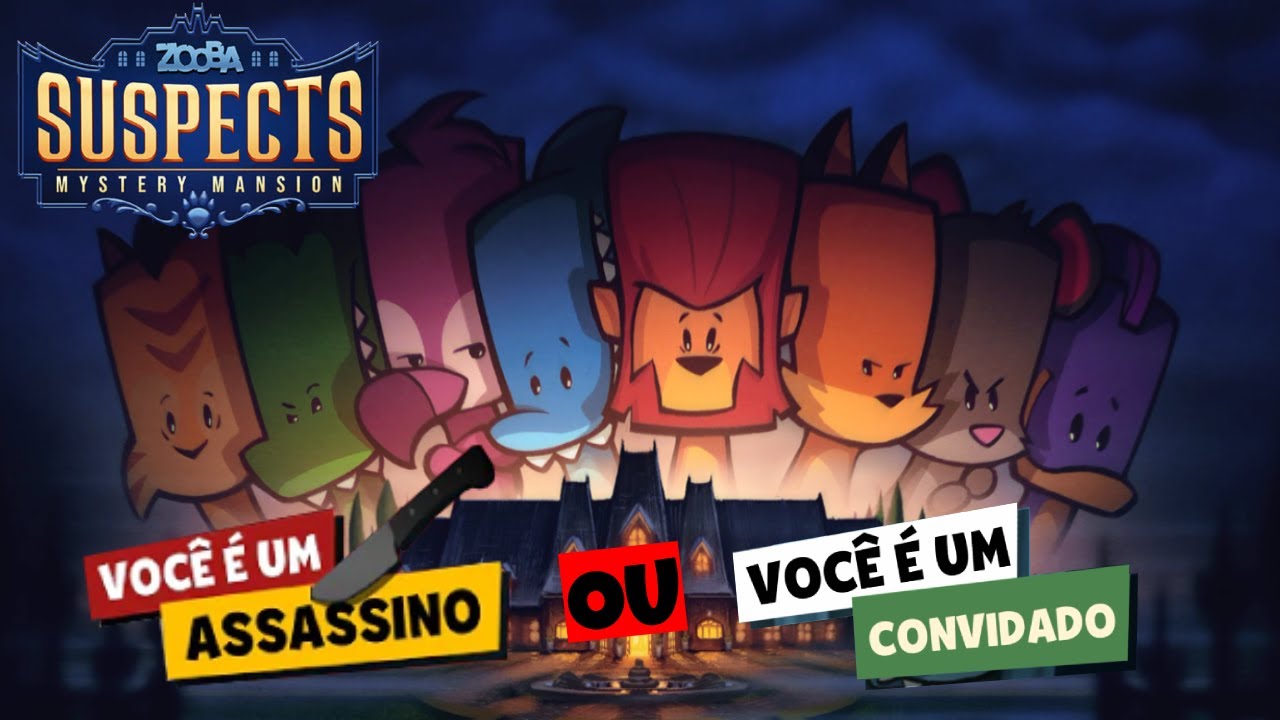 SUSPECTS MANSÃO MISTÉRIO PART 1| (Suspects Mystery Mansion ...