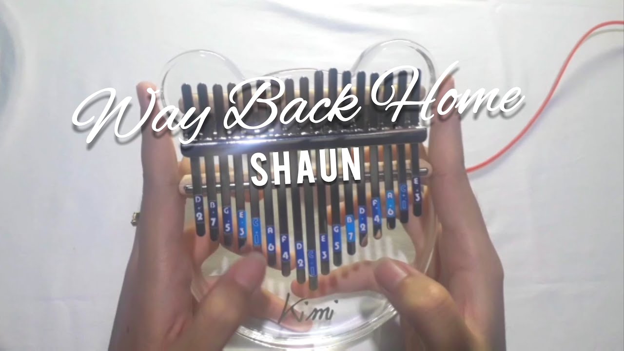 Way Back Home ☁️ - SHAUN | Kalimba Cover - YouTube