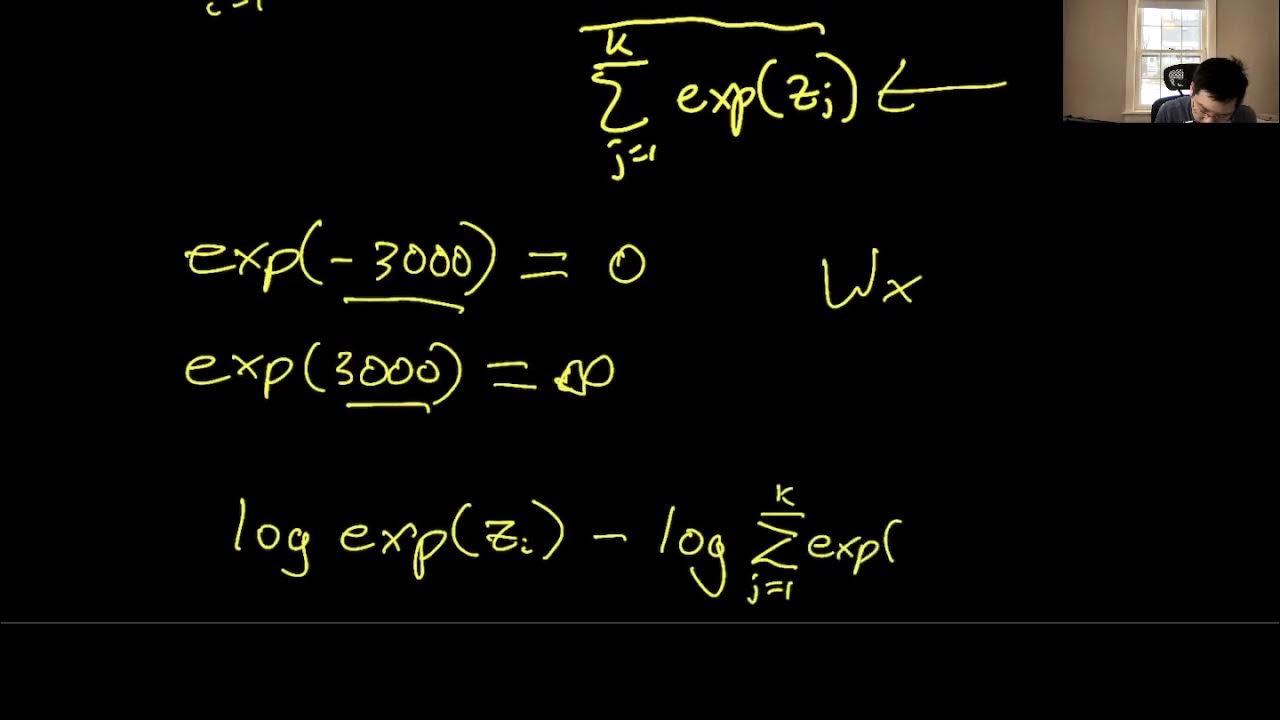 Avoid Numerical EXPLOSIONS with the Log Sum Exp Trick - YouTube