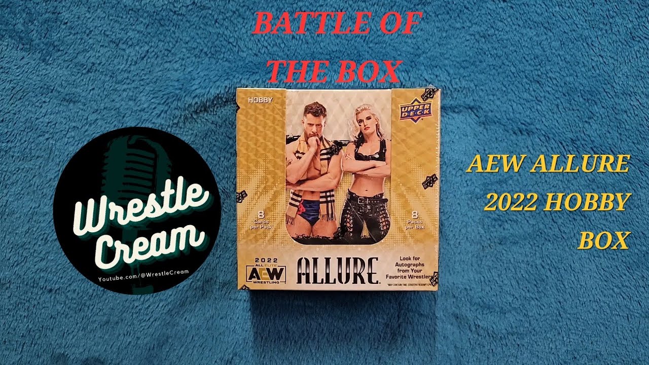 AEW ALLURE HOBBY BOX⚔️Battle of the Box⚔️ - YouTube