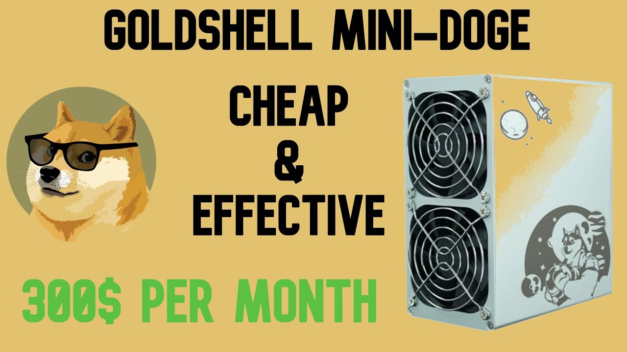 Cheap & Effective Dogecoin Miner | Goldshell Mini-DOGE Miner | Overview ...