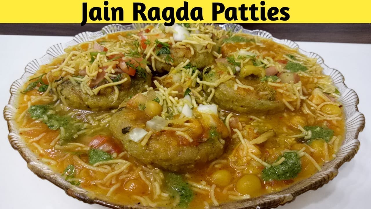 Jain Ragda Patties Recipe | रगड़ा पेटिस रेसिपी | Indian Street Food ...