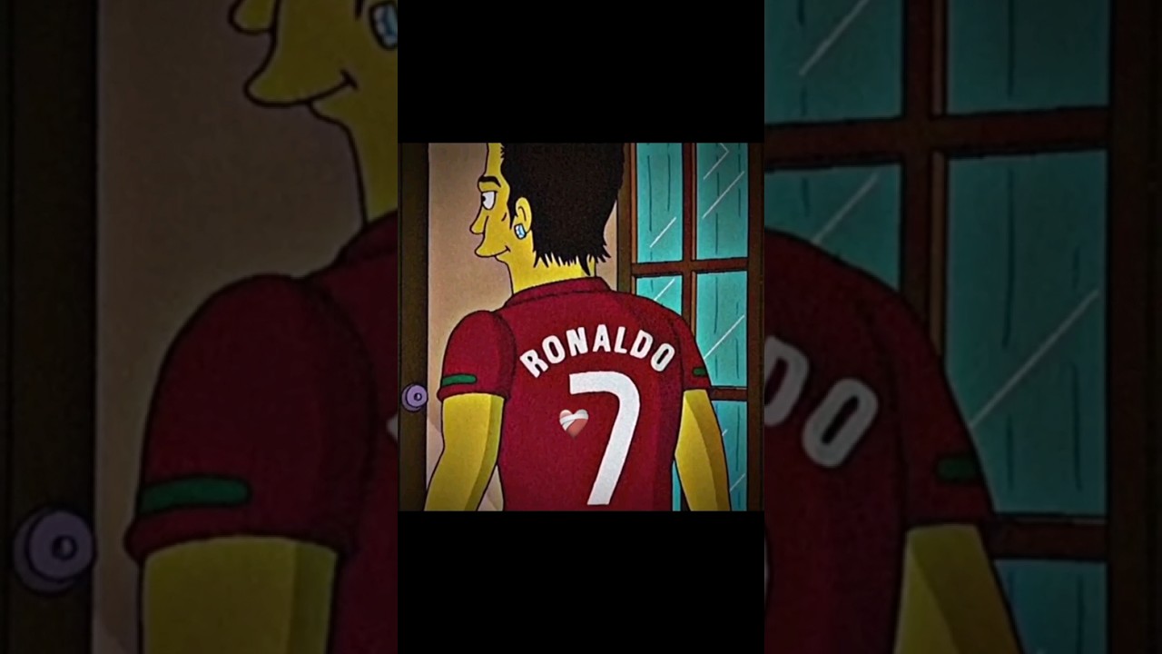 Even Simpsons know the REAL GOAT #ronaldo #simpsons #realgoat #football ...