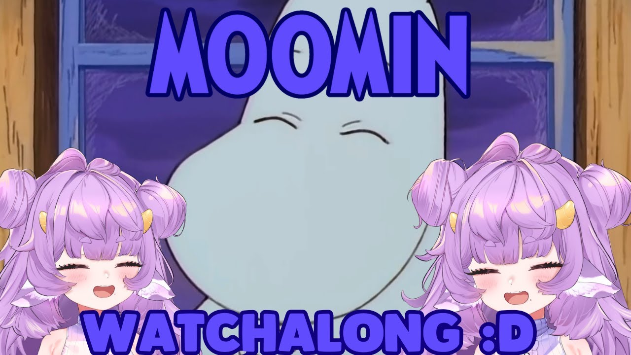 The Great Moomin Watchalong!!!!!!!!! (look at how happy i look) - YouTube