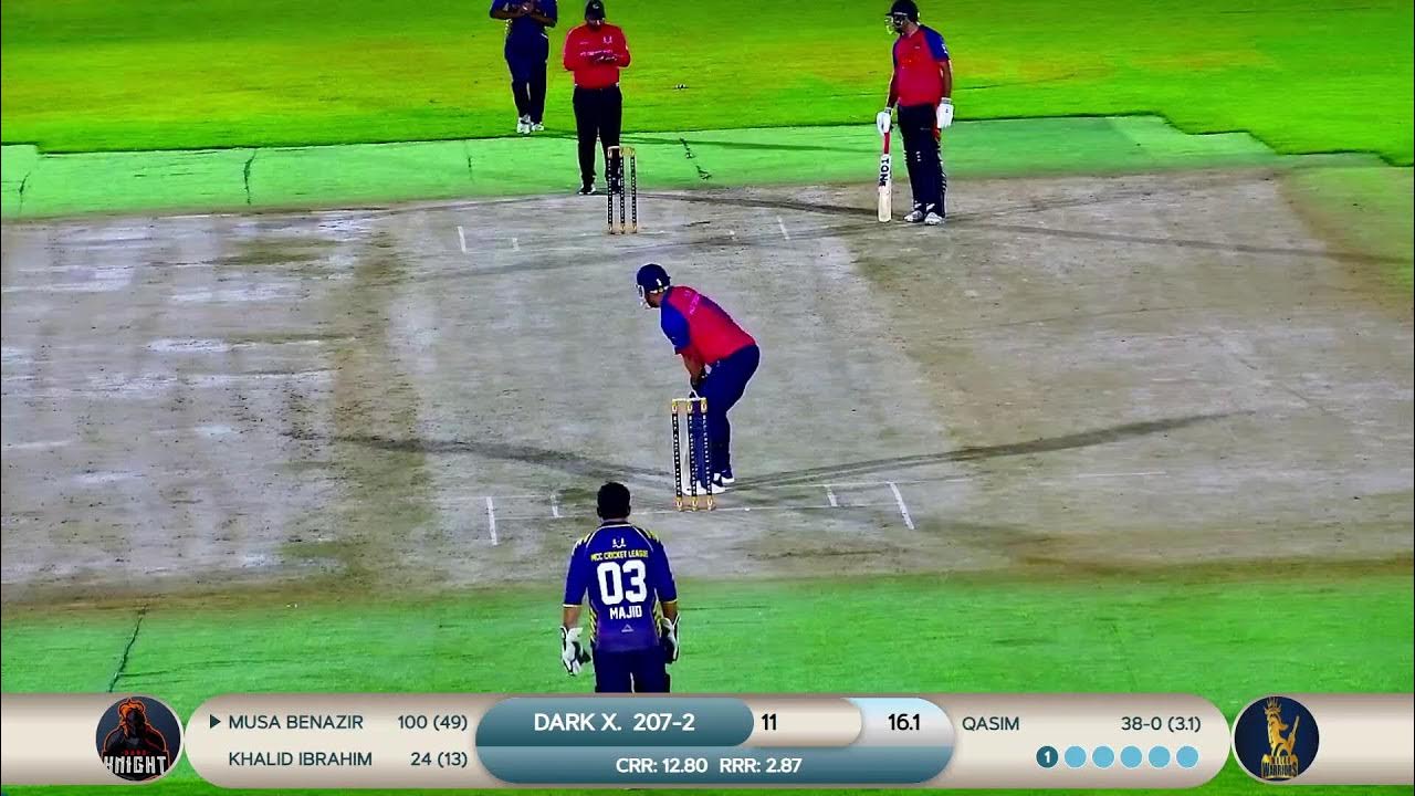 Dark Knight XI vs Wular Warriors (KSL) | MCC Cricket League Season II By AL Nawab Restaurant ...