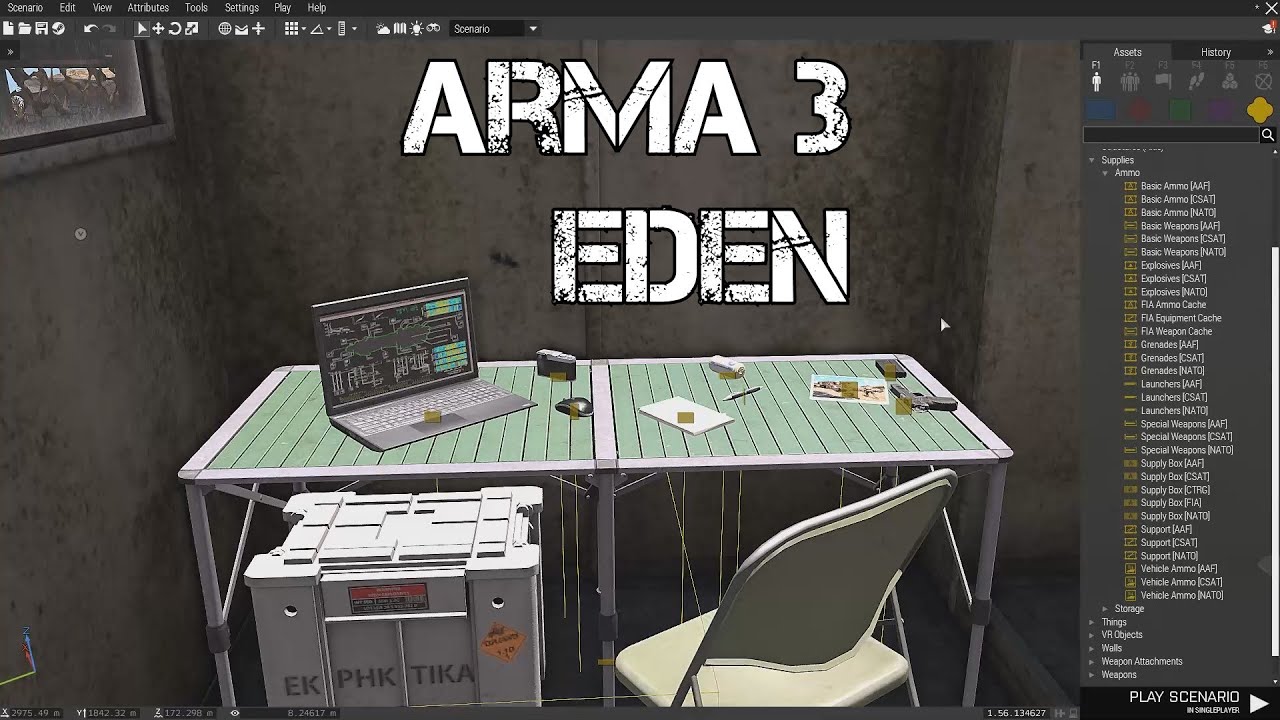 [Tuto] Passer du 3D eden au 2D editor sur arma 3 - YouTube