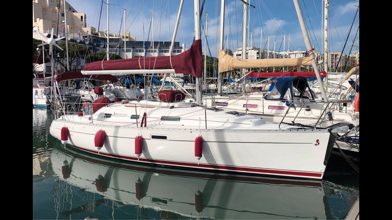 COUP DE COEUR Voilier Oceanis 311 état irréprochable - YouTube