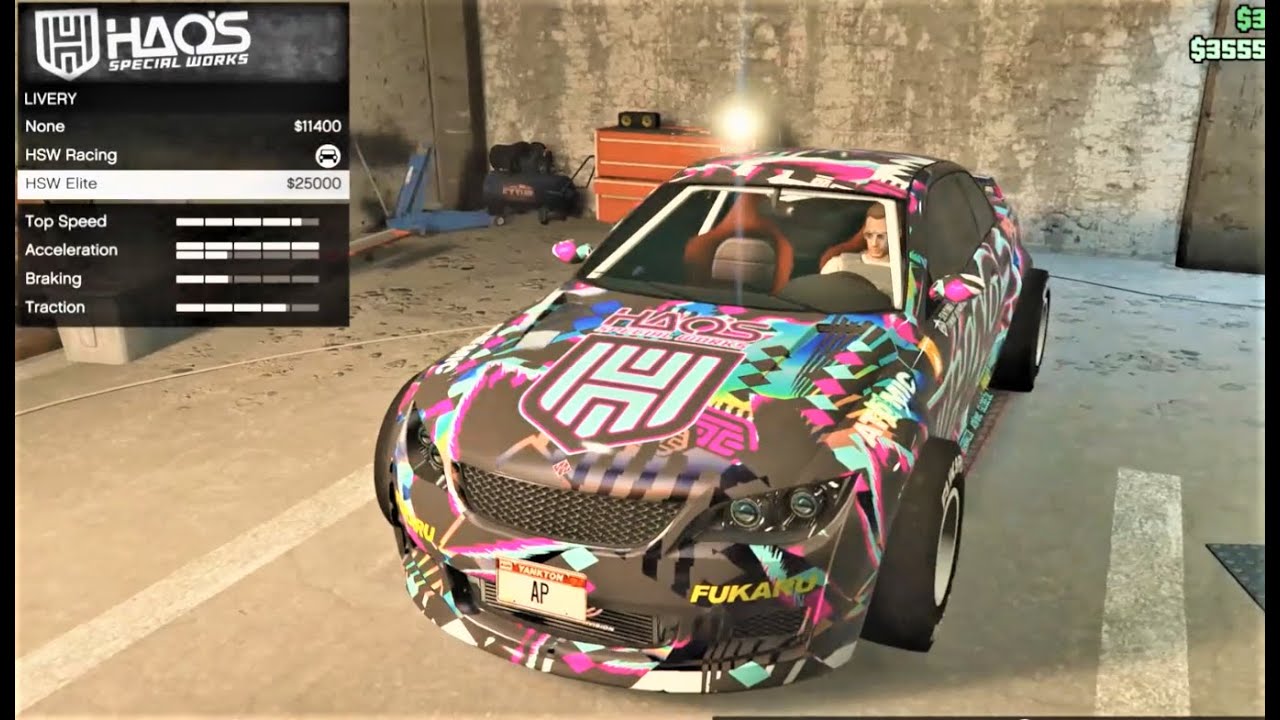 Unlocking HSW Elite Livery on GTA Online E&E PS5 - YouTube