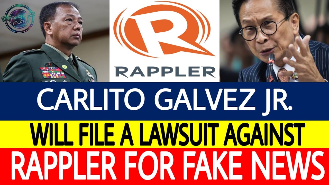 RAPPLER FAKE NEWS ISSUE YET AGAIN - YouTube