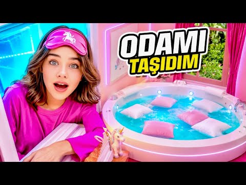 ODAMI JAKUZİYE TAŞIDIM !! ELİF SİNEM JAKUZİDE 24 SAAT !! 