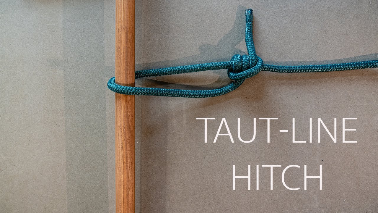 How to tie the Taut-Line Hitch - Knot Monday - YouTube