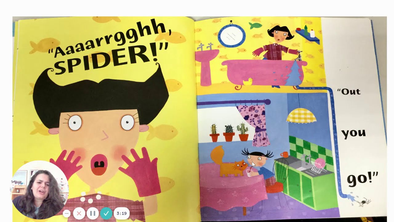 Aaaaargh Spider !! - Book - YouTube