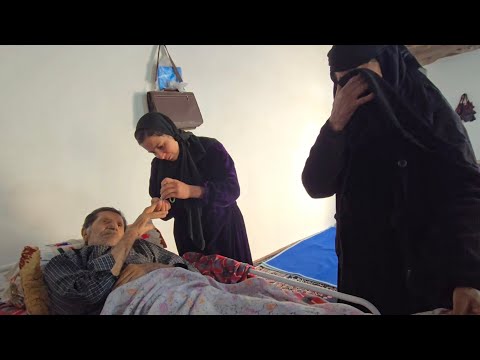 Shahin and Grandma's sadness over Grandpa's bad condition