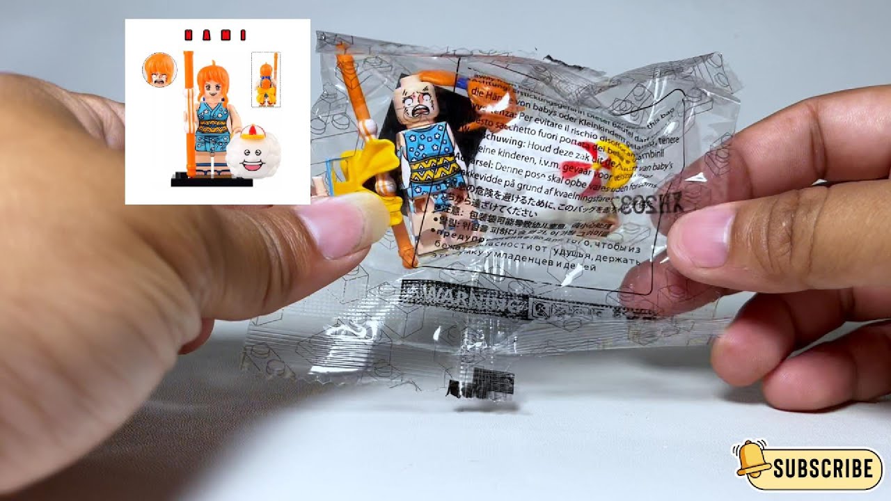 Unboxing dan Review Nami Lego minifigure From One Piece #nami #onepiece ...