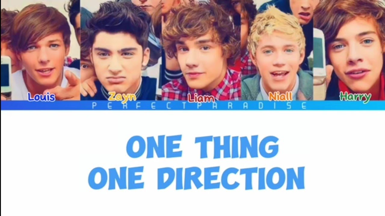 One thing - One Direction ( Colour Coded Lyrics) - YouTube