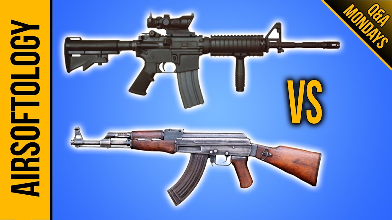 M4 or AK? - The Burning Question | Airsoftology Mondays - YouTube