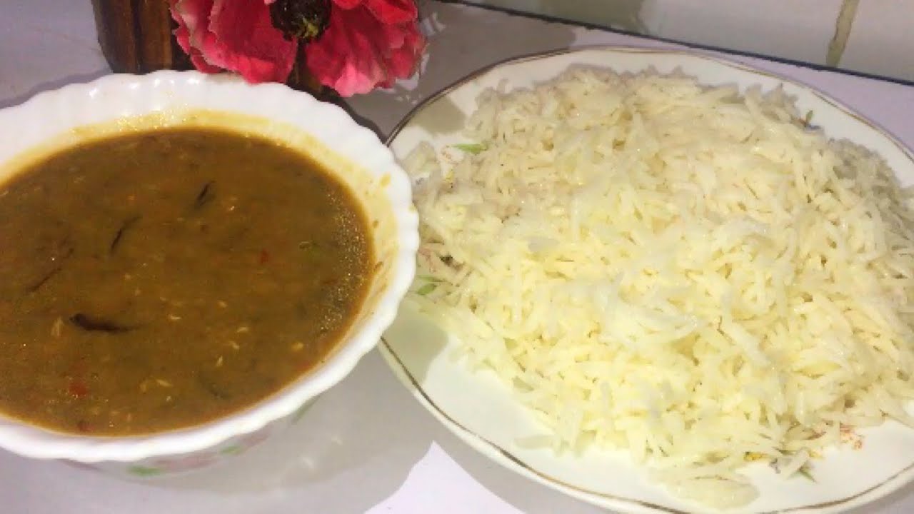 Sabat Masoor or Chawal ki Zabardast Recipe | Masar Chawal |Lahori ...