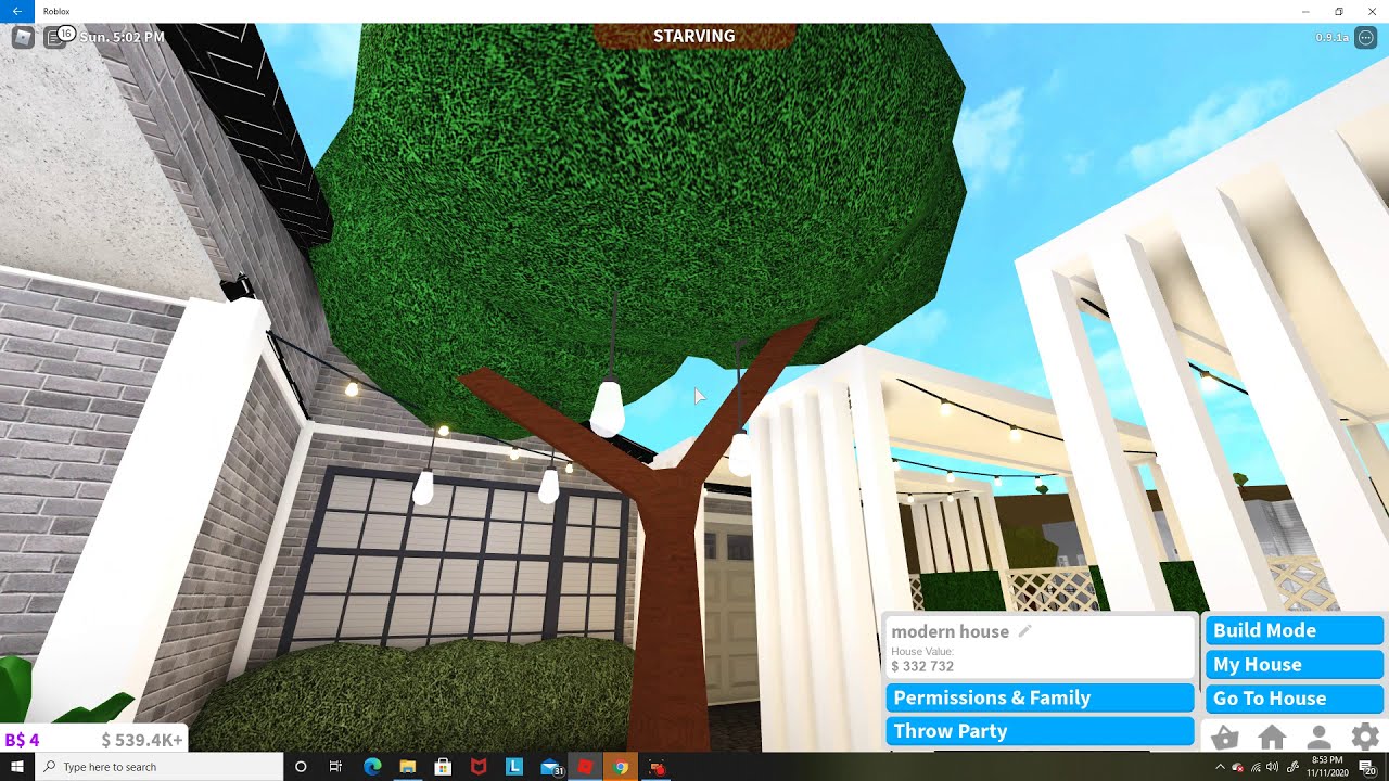 one story house -bloxburg roblox - YouTube