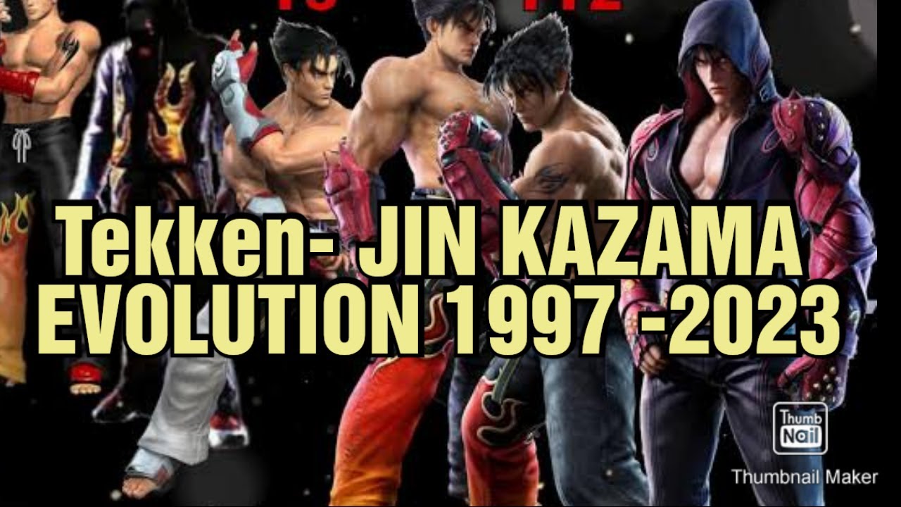 Tekken - Jin Kazama evolution | Tekken Jin gameplay | #tekken #jin ...
