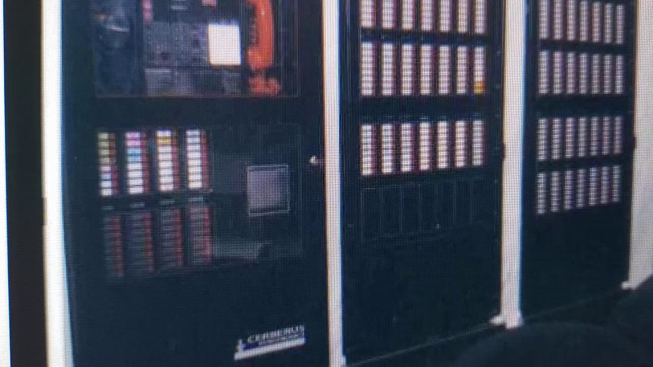 Old Cerberus Fire Alarm Control Panel Voice Evac at Former World Trade ...