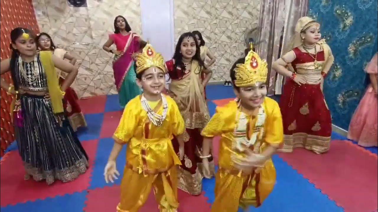 Janmashtami Dance Performance by Kids | जन्माष्टमी डांस - YouTube