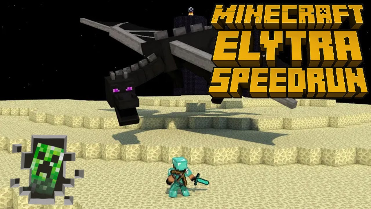 Minecraft Bedrock Elytra Speedrun: Race to the Skies! 🔴 Live! - YouTube