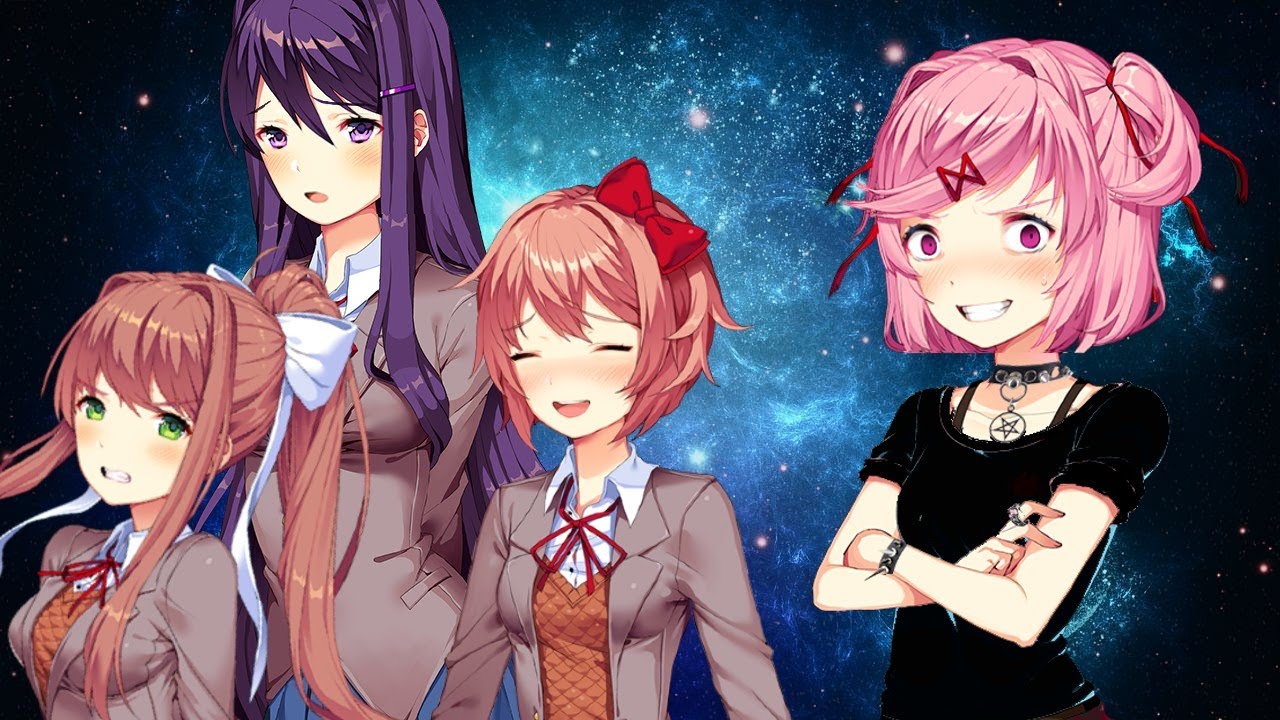 (DDLC Mod) The Dokis go to space - YouTube