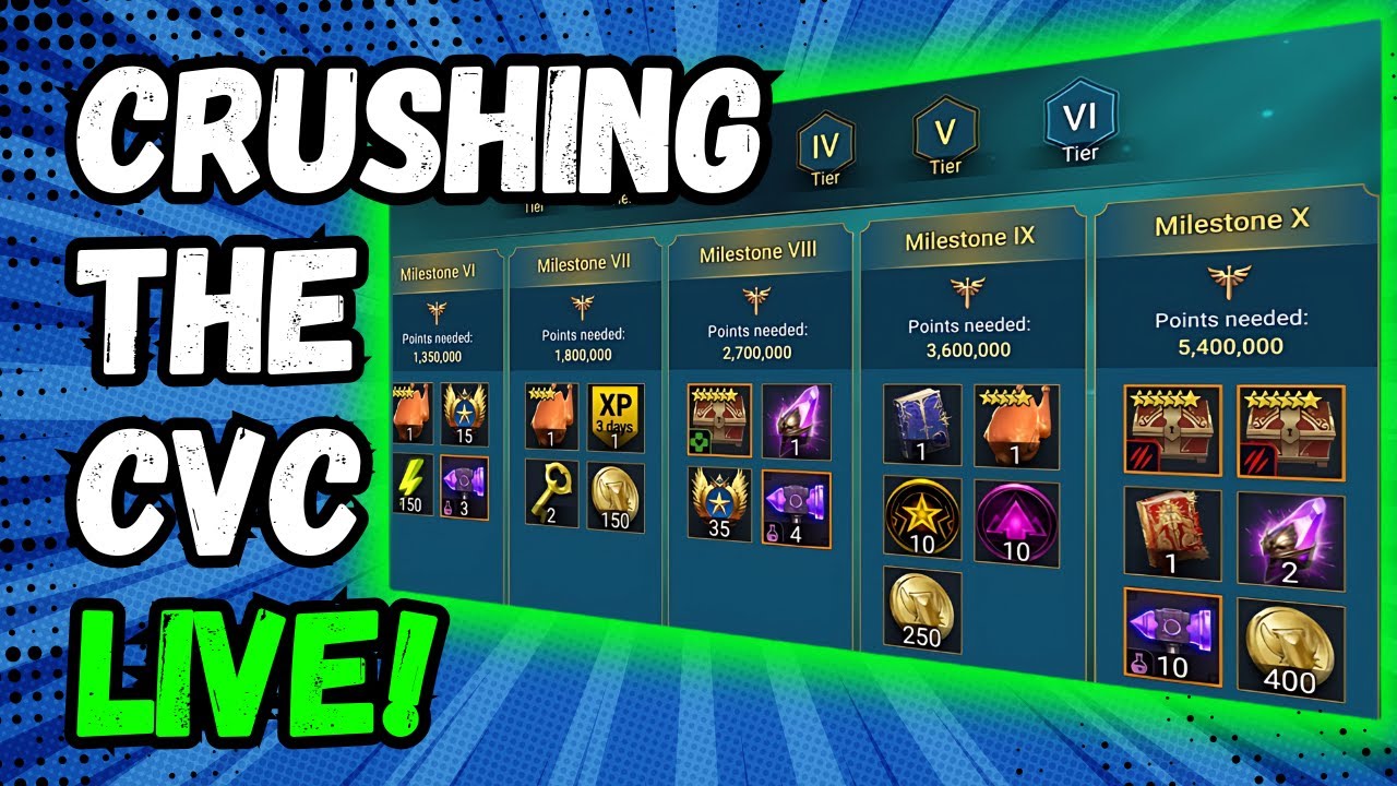 Crushing the CVC in Raid Shadow Legends! - YouTube