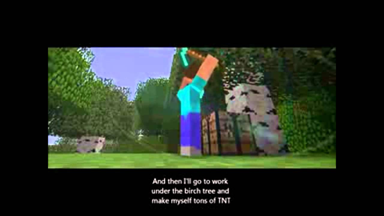 TNT Minecraft Song With Lyric - YouTube