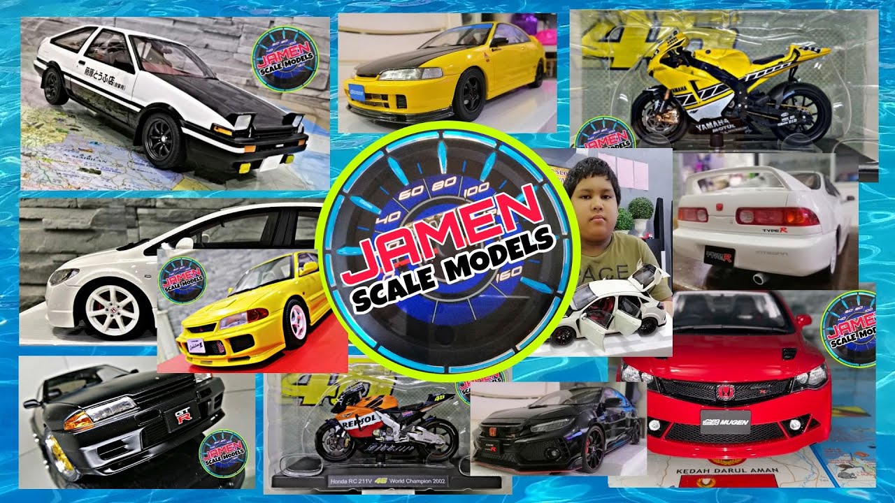 1/18 SCALE JDM CAR COLLECTION - YouTube